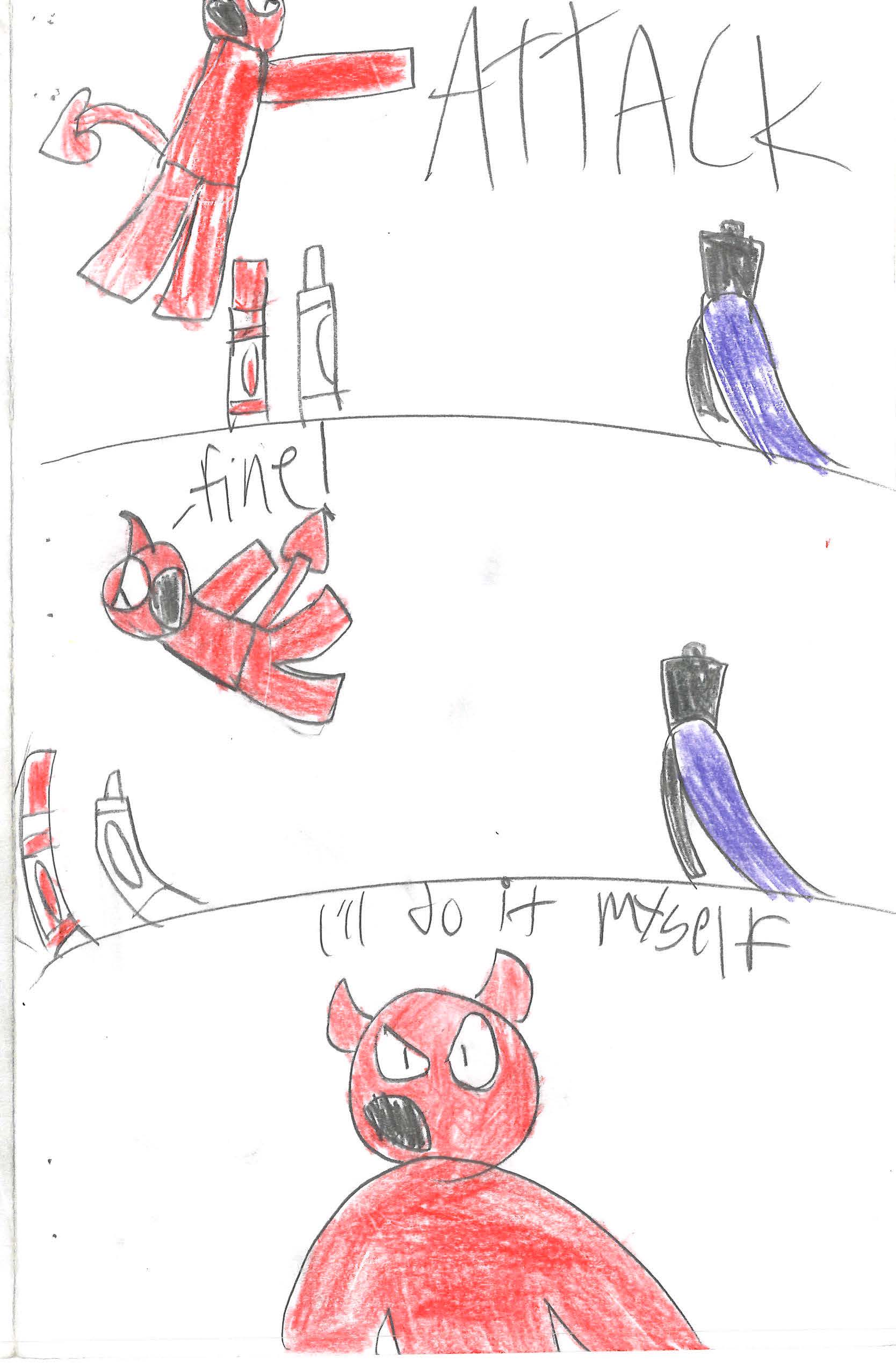 Marker Man 6: Mark of the Beast – Marker Man Comics