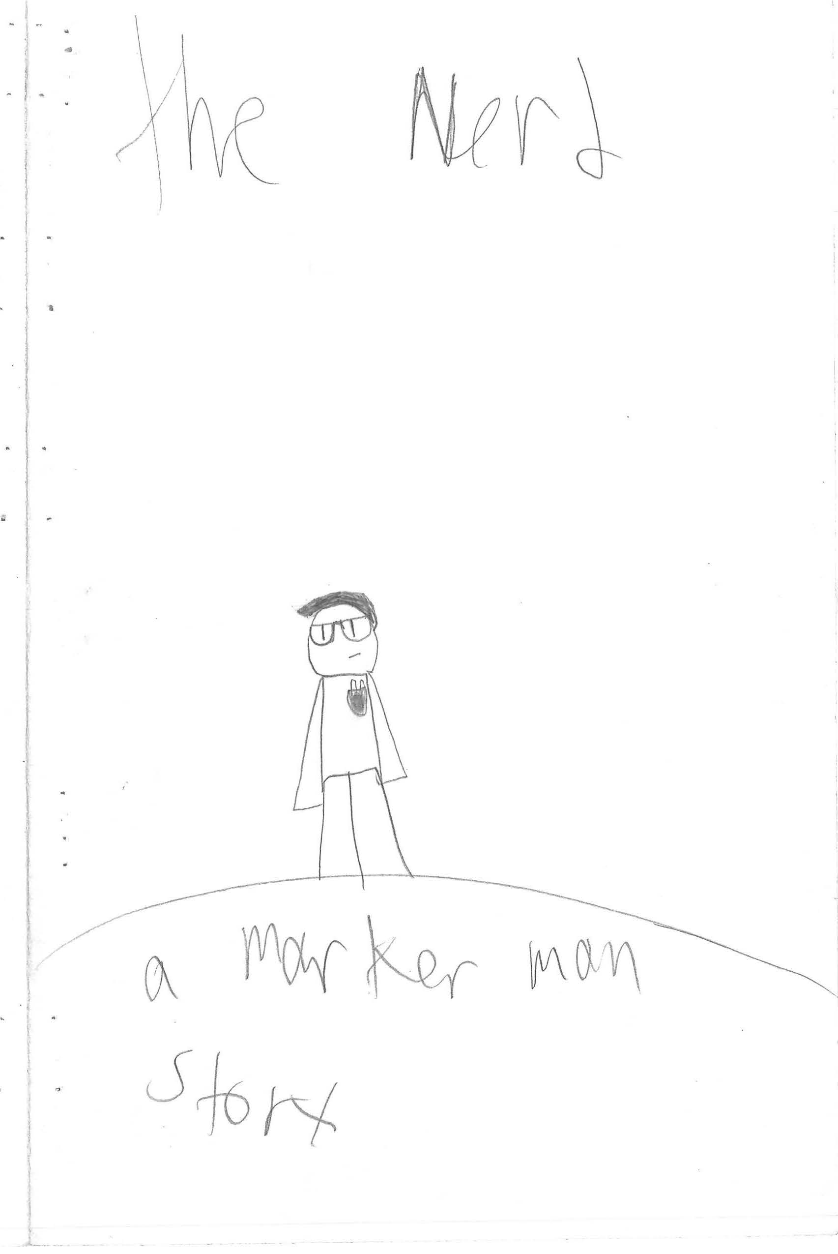 Marker Man 35: The Nerd – Marker Man Comics
